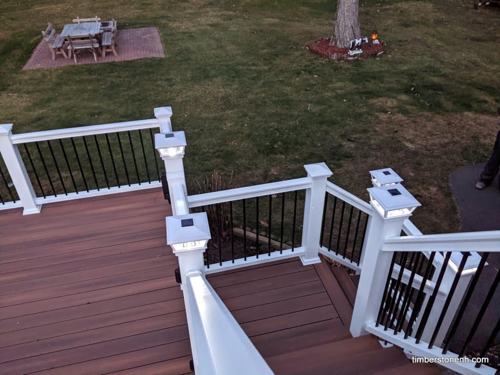 Multi Level Pool Deck with Dry Space: Fiberon Composite - Timber ...