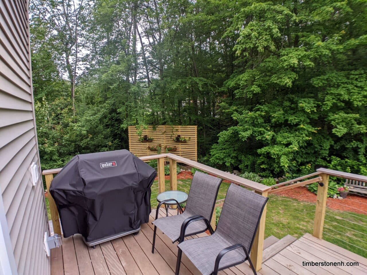 Dining Patio and Grill Deck - Timber & Stone Outdoor Spaces